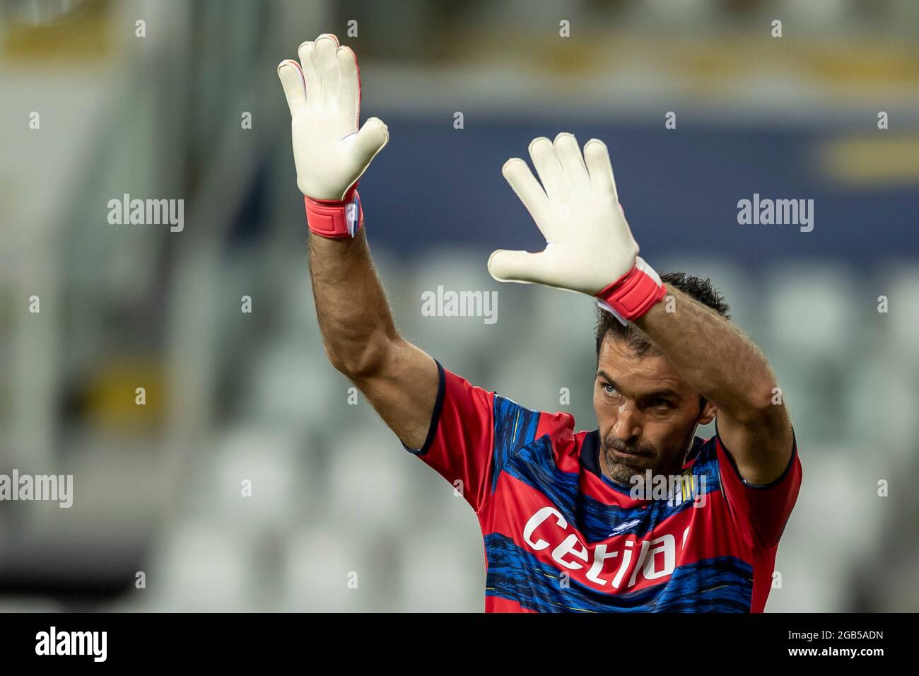 Gianluigi Buffon (Parma) during the Italian Friendly Match match ...