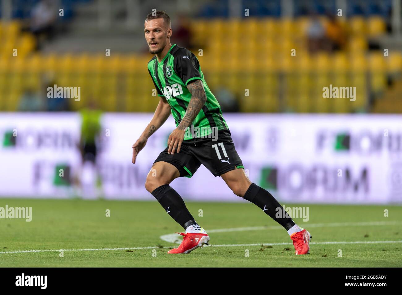 Lukas Haraslin (Sassuolo) during the Italian Friendly Match match between Parma 0-3 Sassuolo at ...