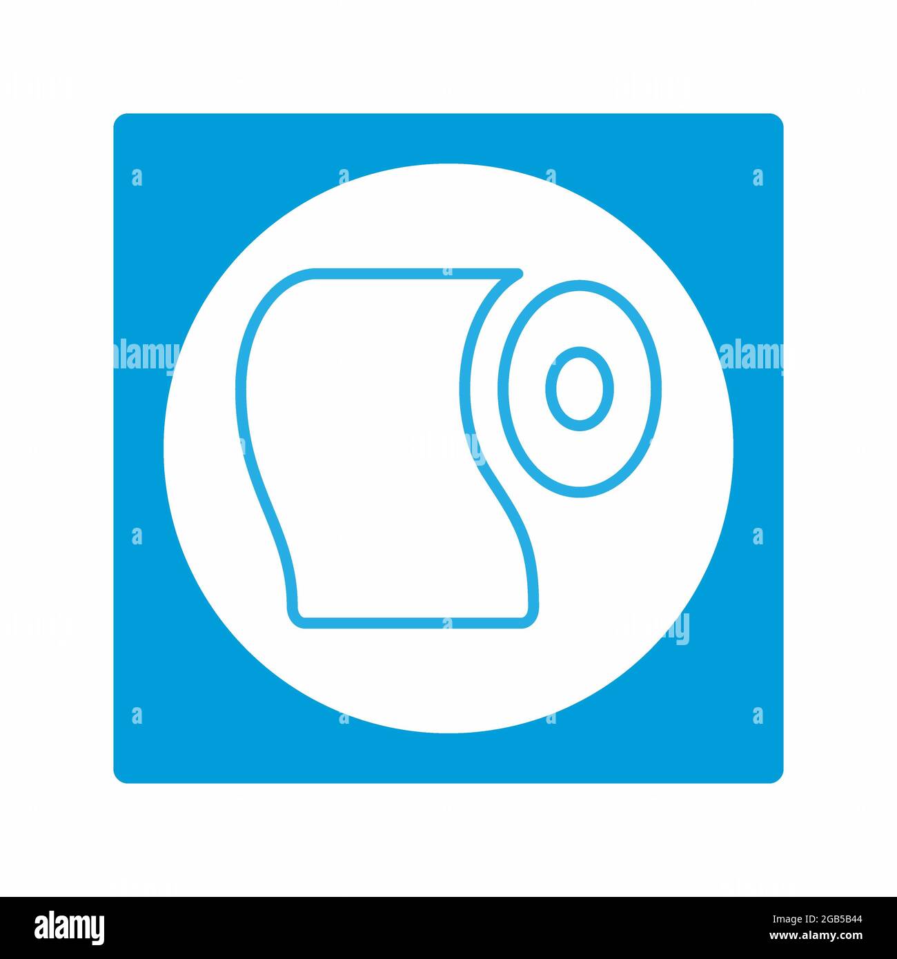Vector Graphic of Tissue Roll - White Moon Style - project.art line ...