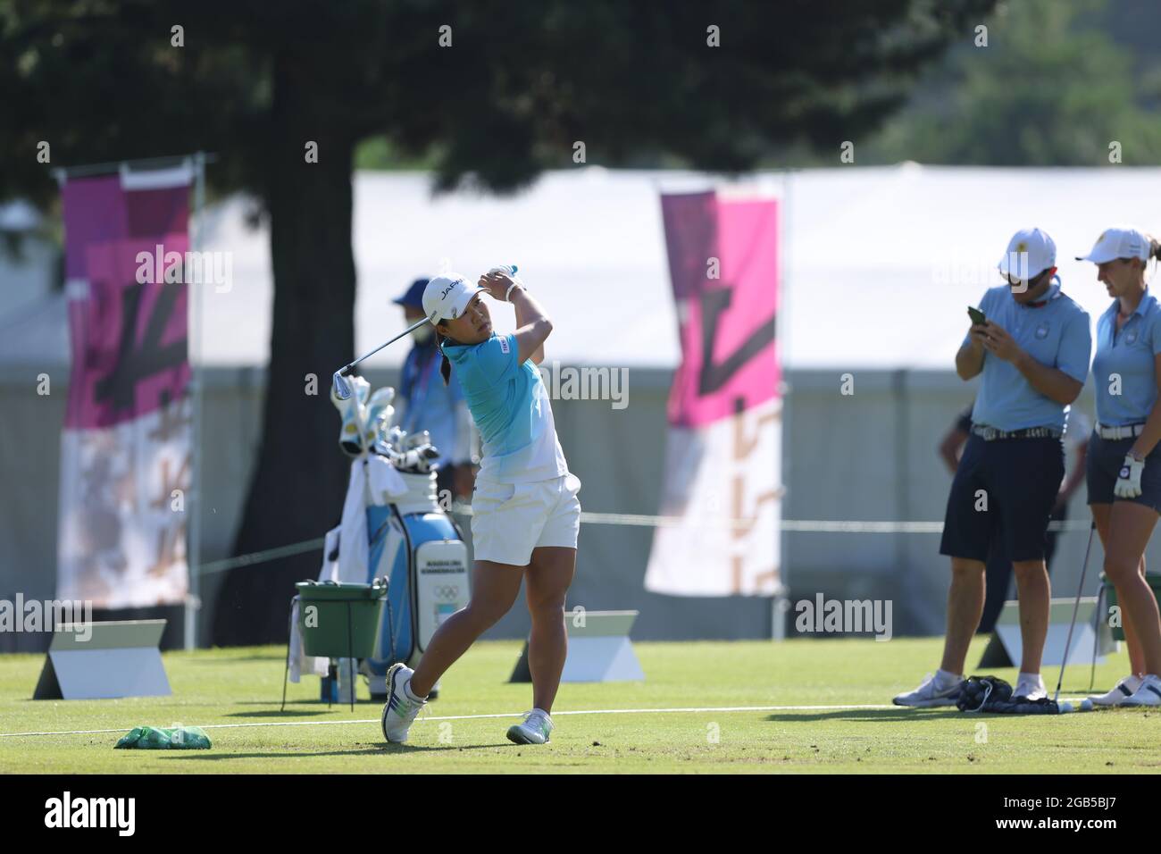 Nasa Hataoka (JPN), AUGUST 2, 2021 - Golf : Women's Official Training ...