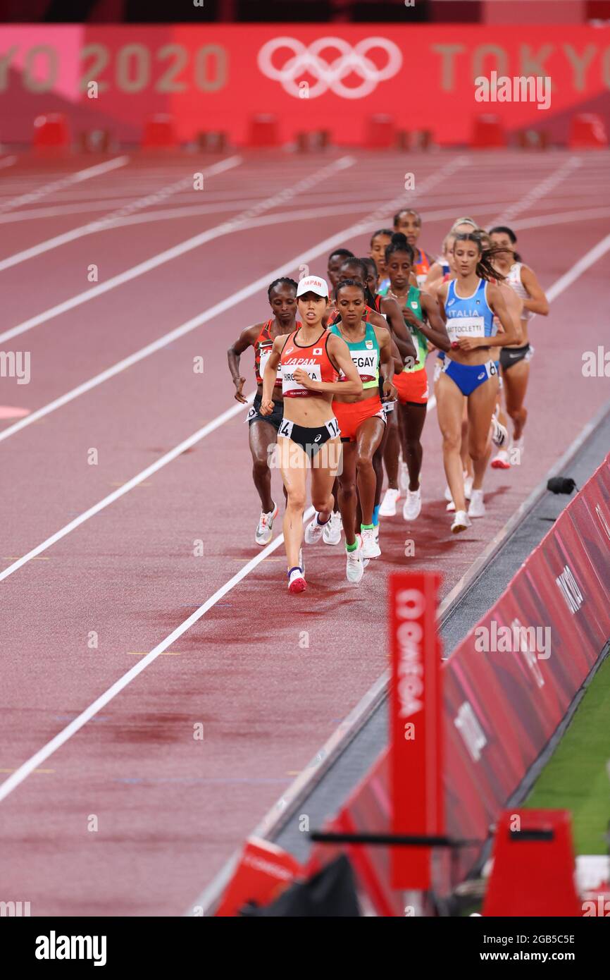 Tokyo, Japan. 2nd Aug, 2021. HIRONAKA Ririka (JPN) Athletics : Women's ...