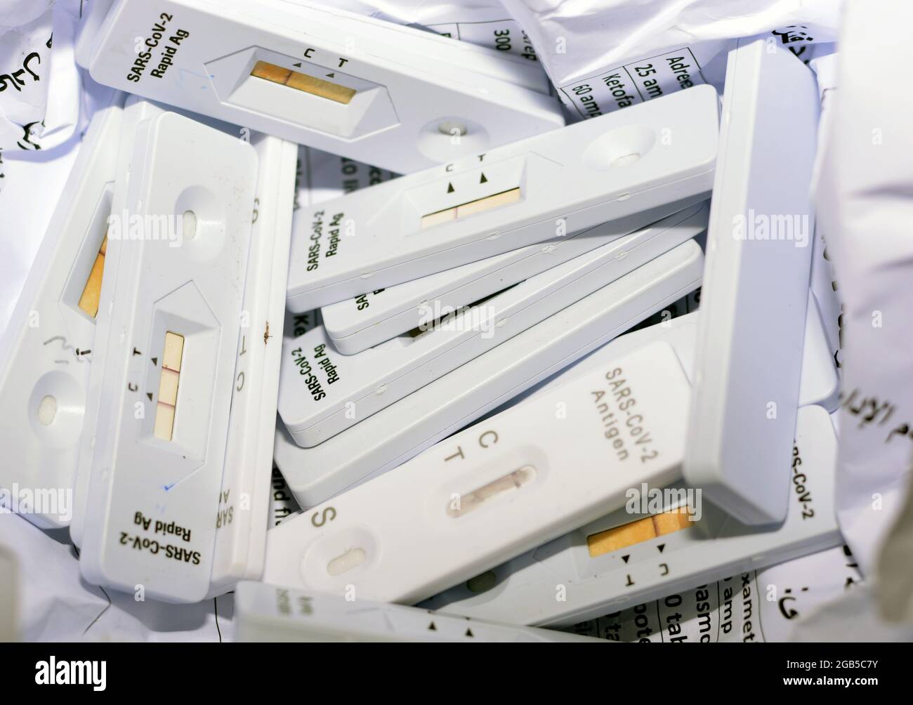 Collection of positive and negative results of SARS-CoV-2 Rapid Antigen ...