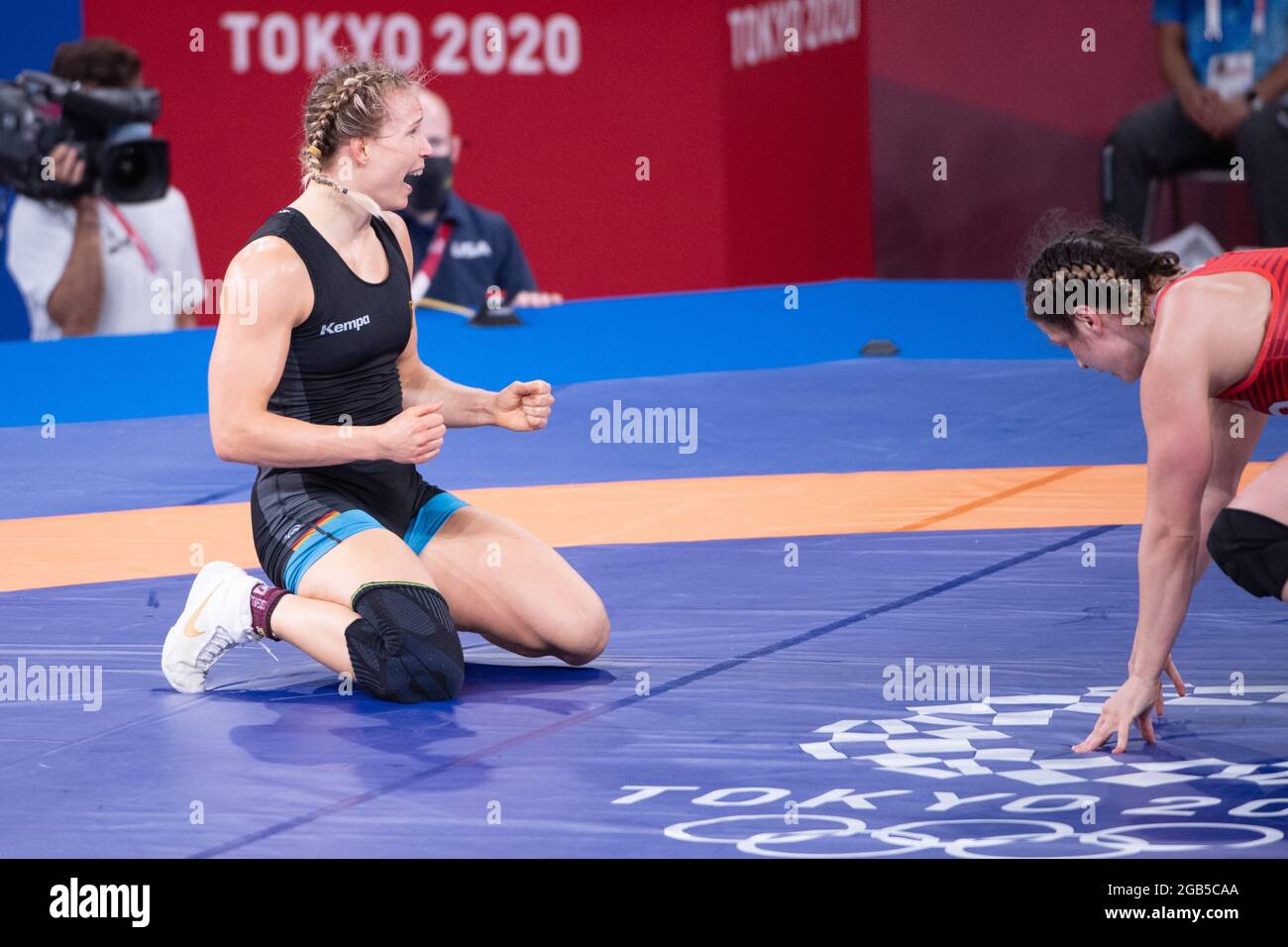 GRAY Adeline Maria (USA) vs ROTTER FOCKEN Aline (GER) Women's Freestyle ...