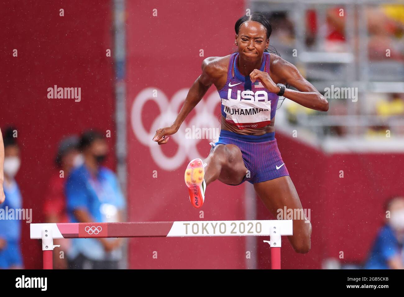 Tokyo, Japan. 2nd Aug, 2021. Dalilah Muhammad (USA) Athletics : Women's ...