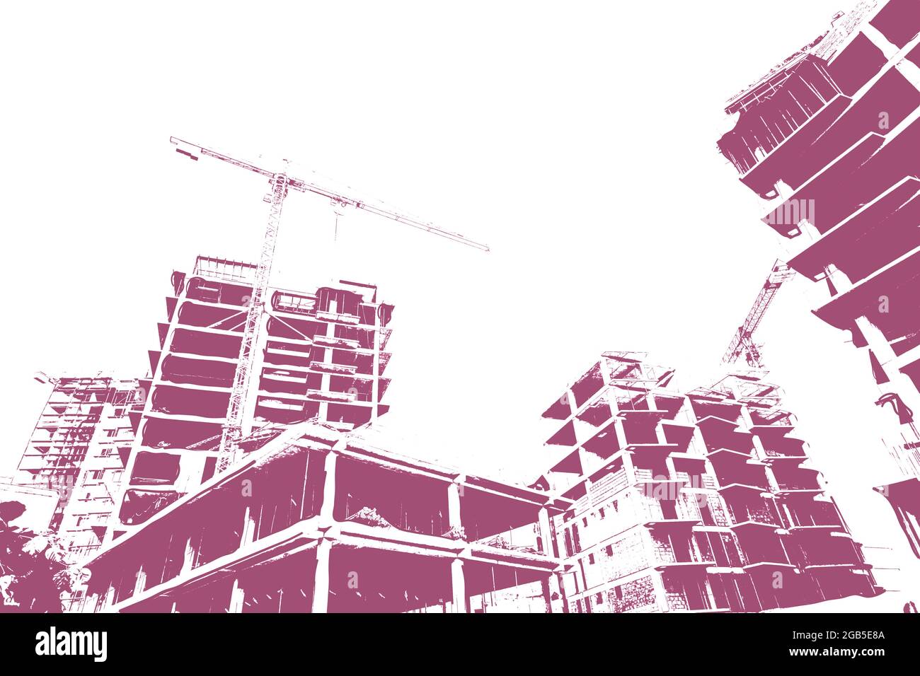 Art & Collectibles Red & White Building Print Digital Prints Prints ...