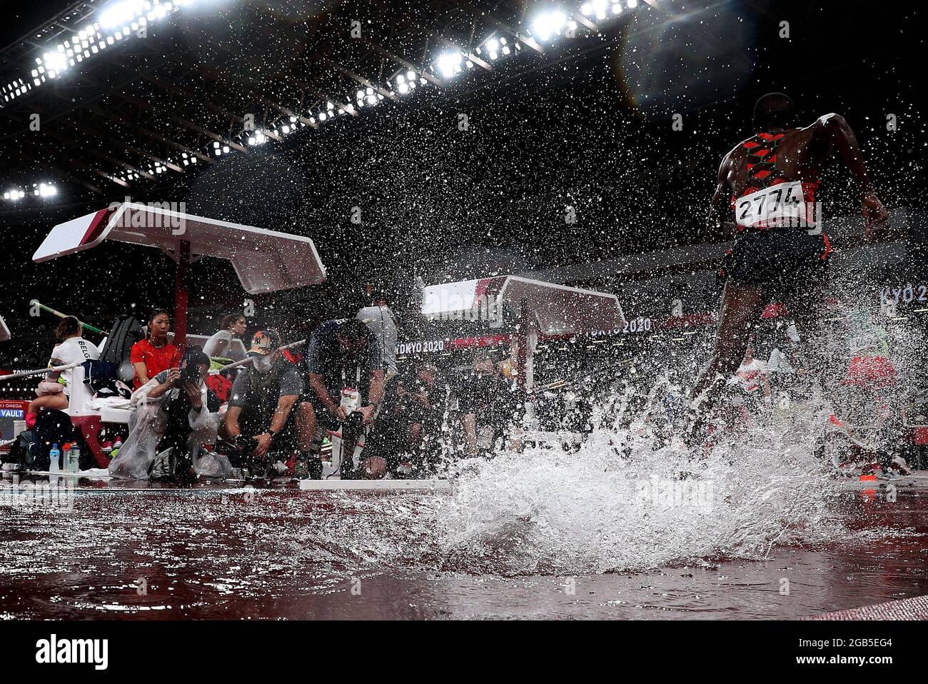 Tokyo, Japan. 2nd Aug, 2021. Benjamin Kigen of Kenya competes during ...