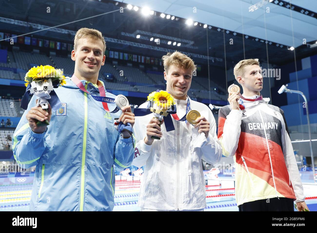 ROMANCHUK Mykhailo (UKR) Silver Medal, FINKE Robert (USA) Gold Medal ...