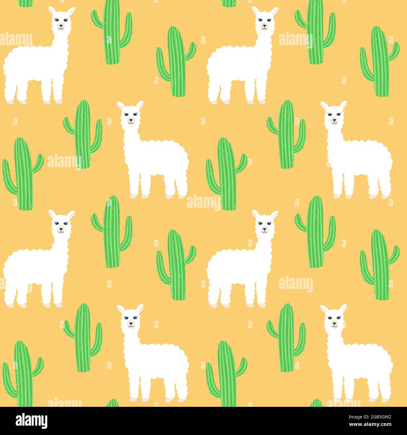 Cute Llama Wallpaper