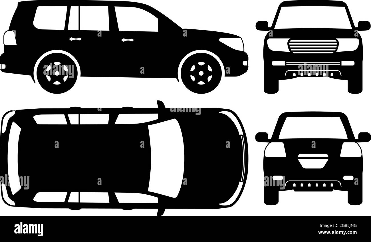 Off road vector vectors Black and White Stock Photos & Images - Alamy