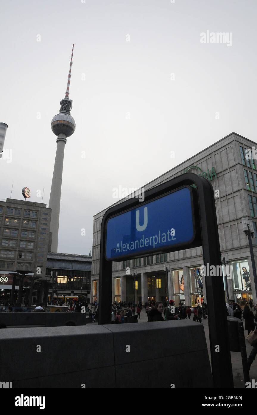Alexandra tower berlin hi-res stock photography and images - Alamy