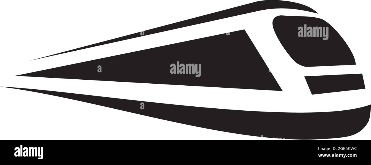 Railway train logo design vector template Stock Vector Image & Art - Alamy