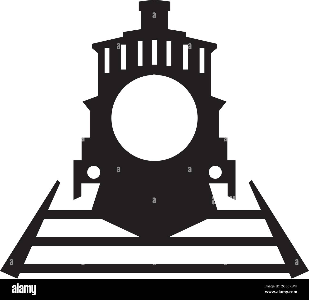 Locomotive rail transportation Stock Vector Images - Alamy