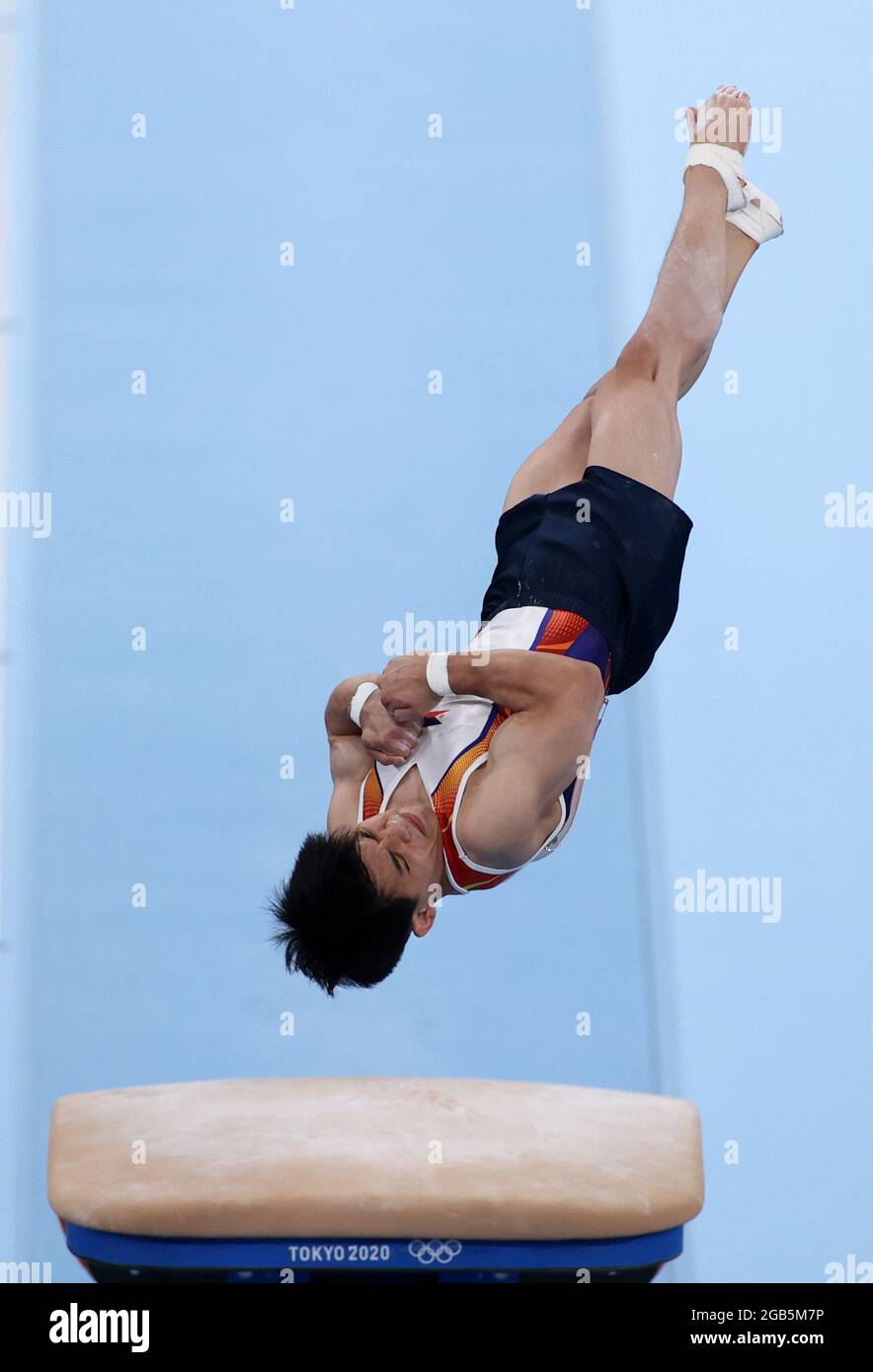 Tokyo, Japan. 2nd Aug, 2021. Carlos Edriel Yulo of the Philippines ...