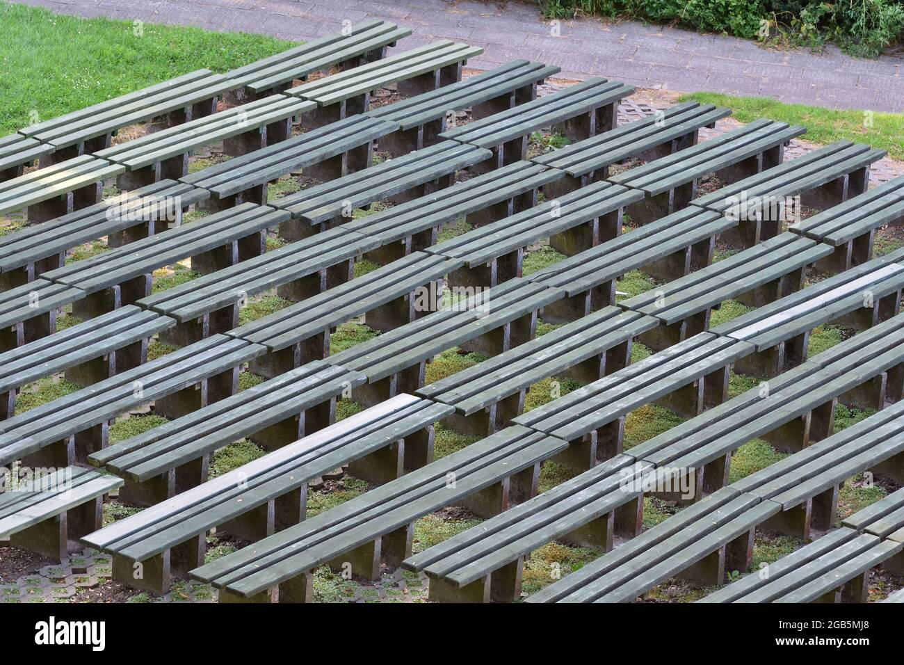 Wooden amphitheater hi-res stock photography and images - Alamy