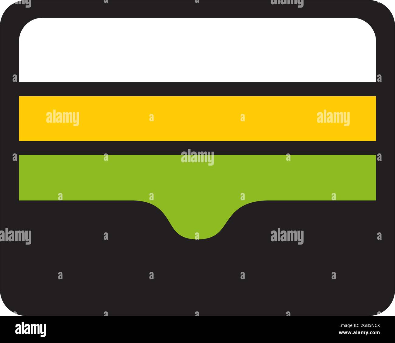 Digital wallet logo design vector template Stock Vector Image & Art - Alamy