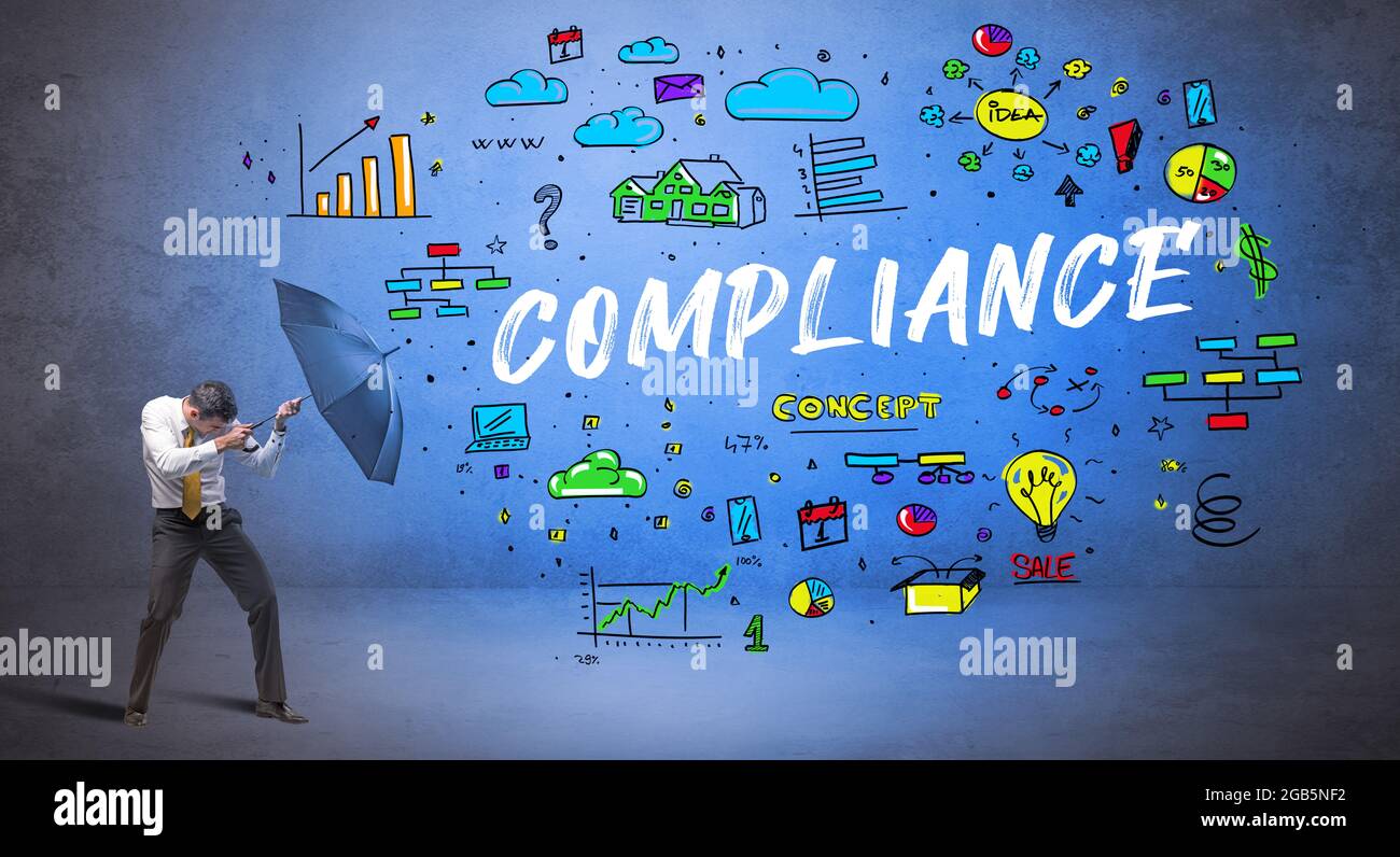 Man hiding behind shield hi-res stock photography and images - Alamy