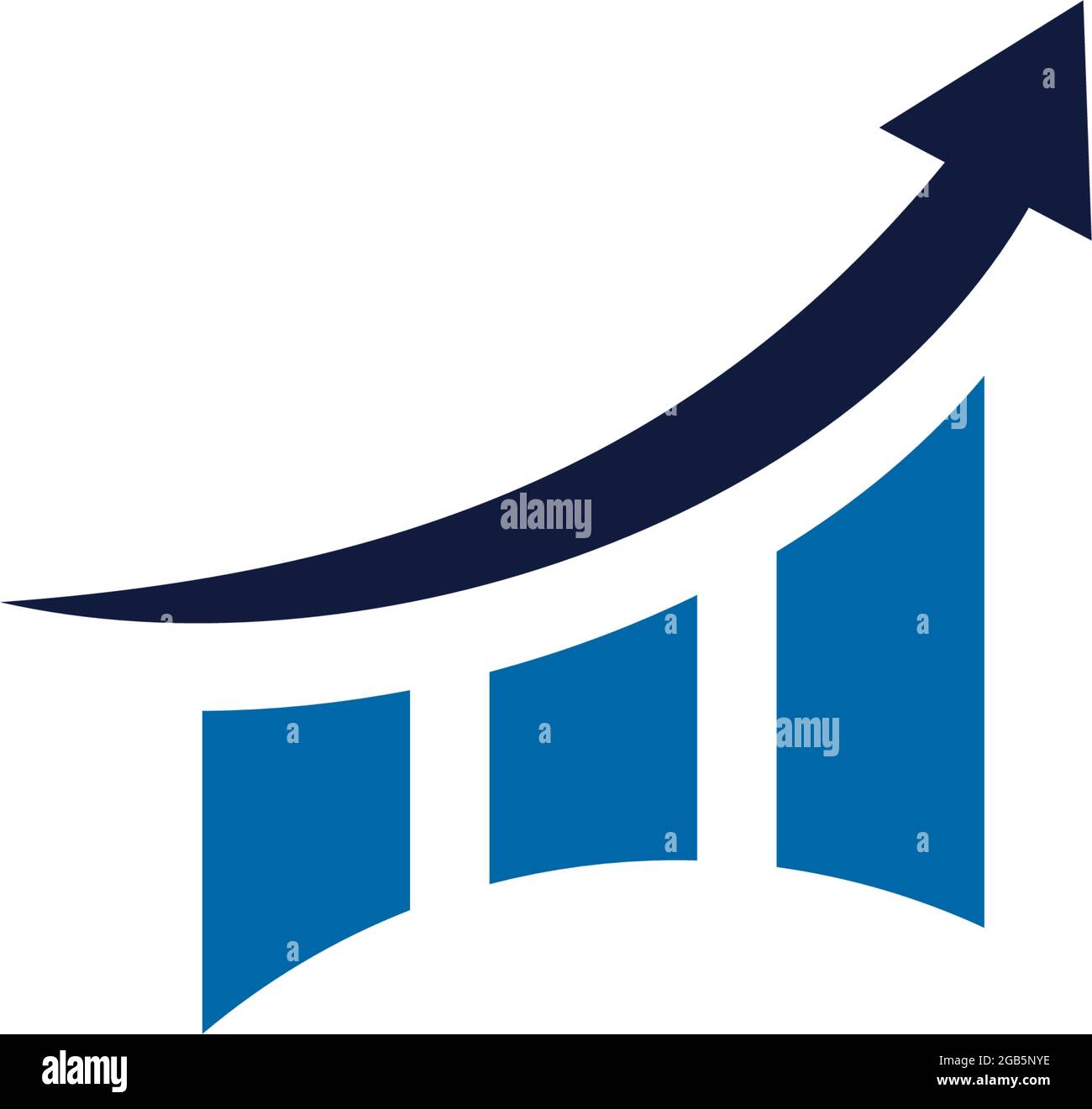 Sales chart logo hi-res stock photography and images - Alamy