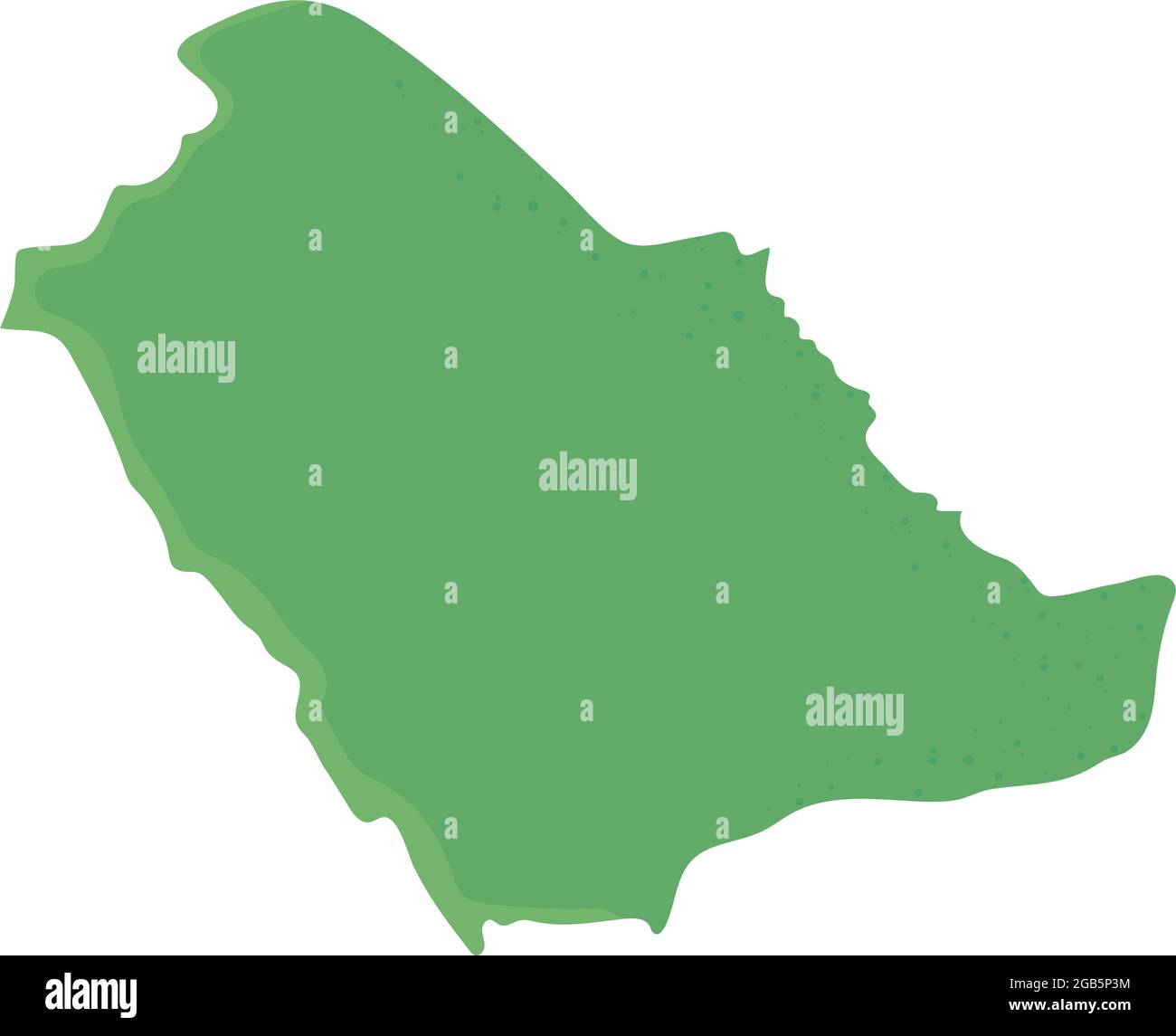 Saudi arabia country borders Stock Vector Images - Alamy