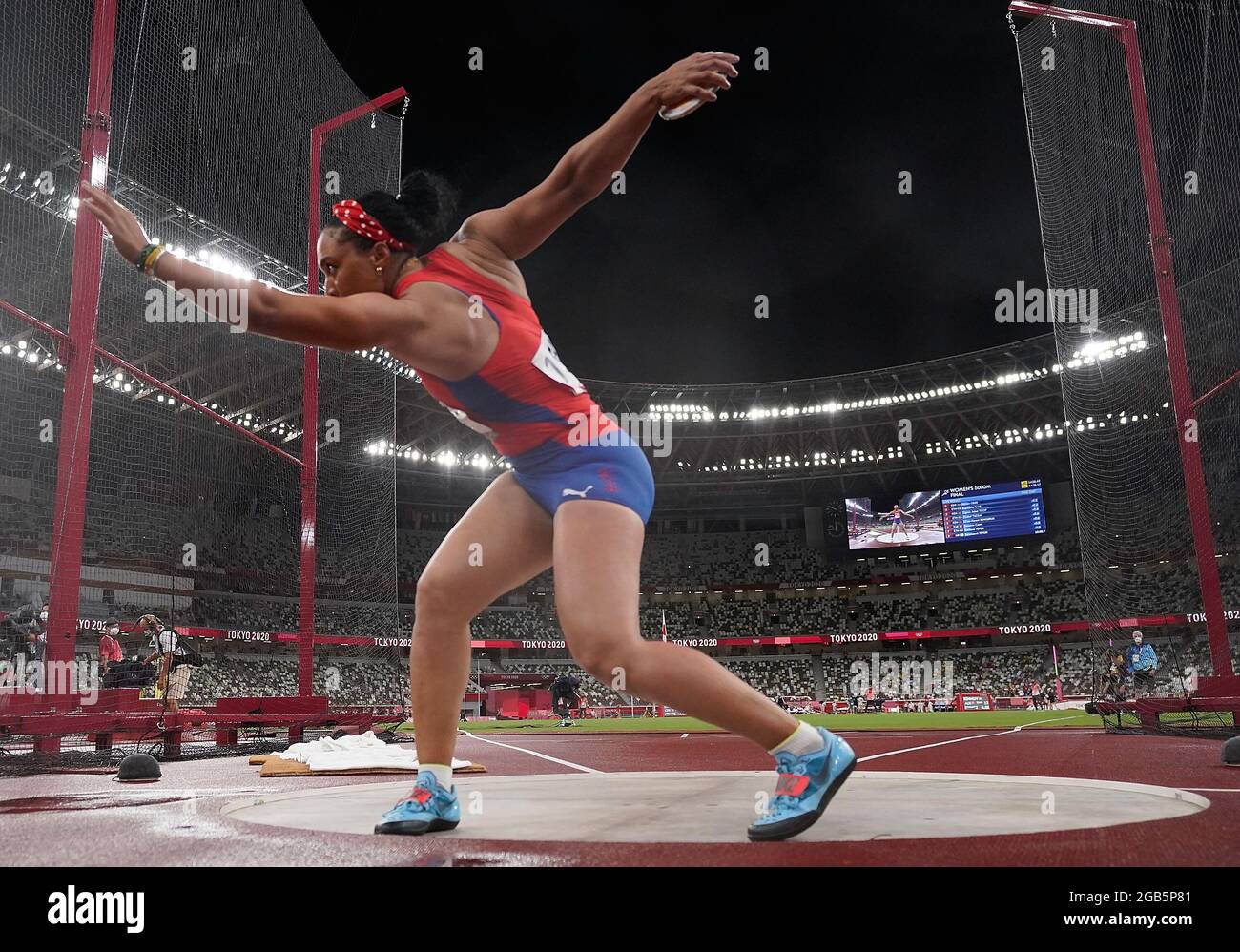 Tokyo, Japan. 2nd Aug, 2021. Yaime Perez of Cuba competes during the ...