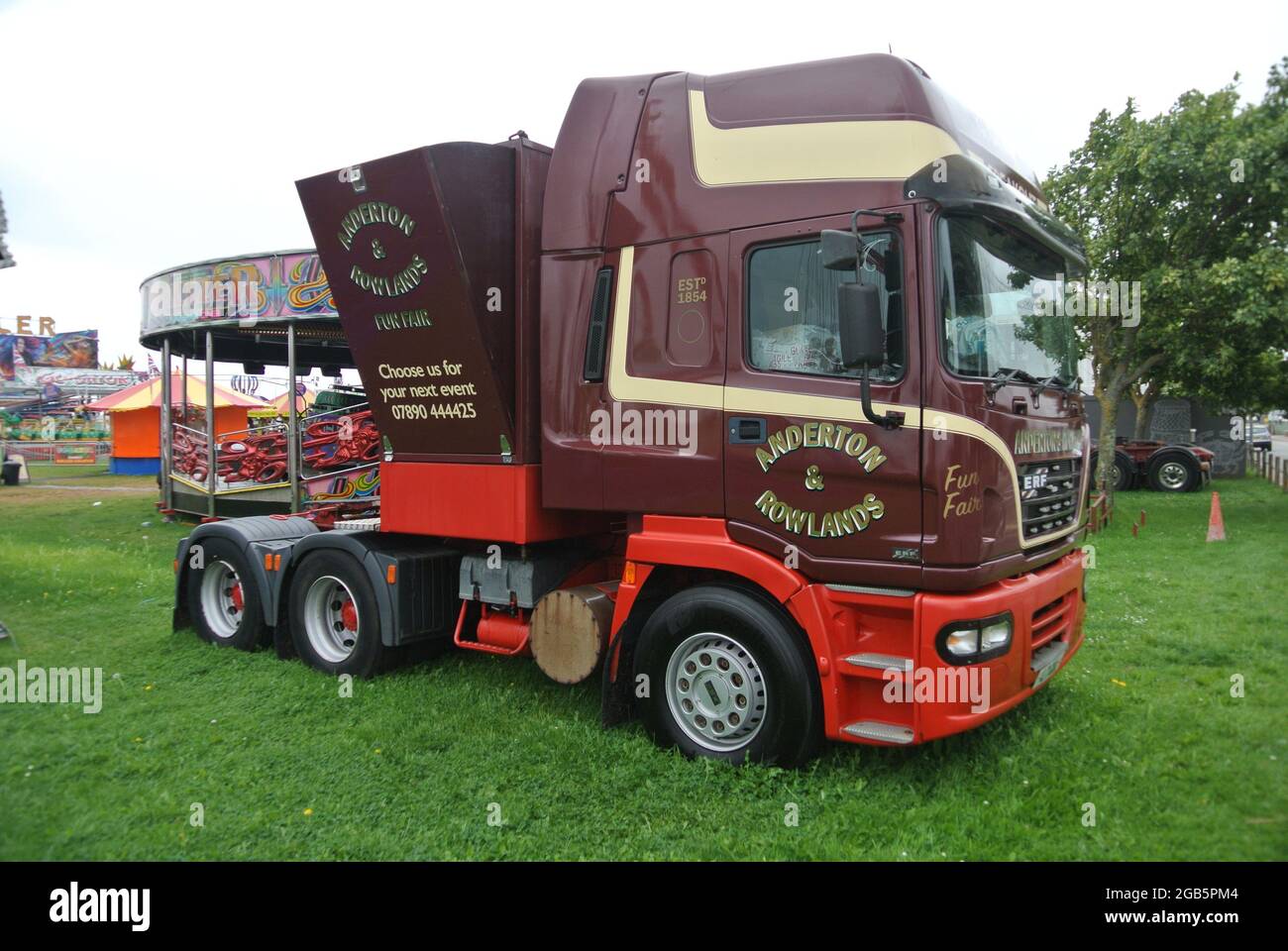 Fairground lorry hi-res stock photography and images - Alamy