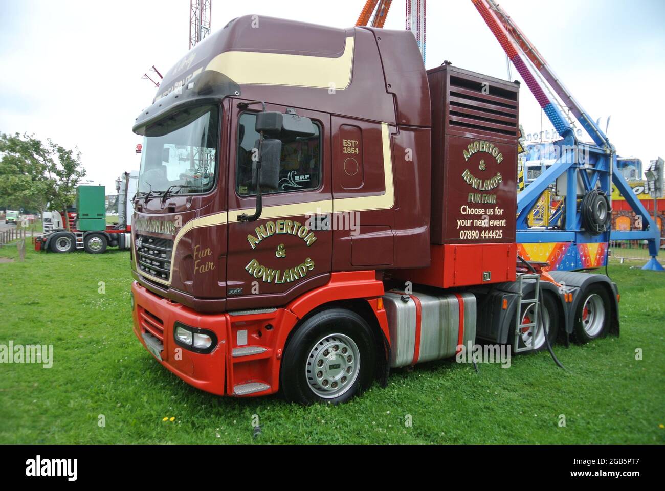 Fairground lorry hi-res stock photography and images - Alamy