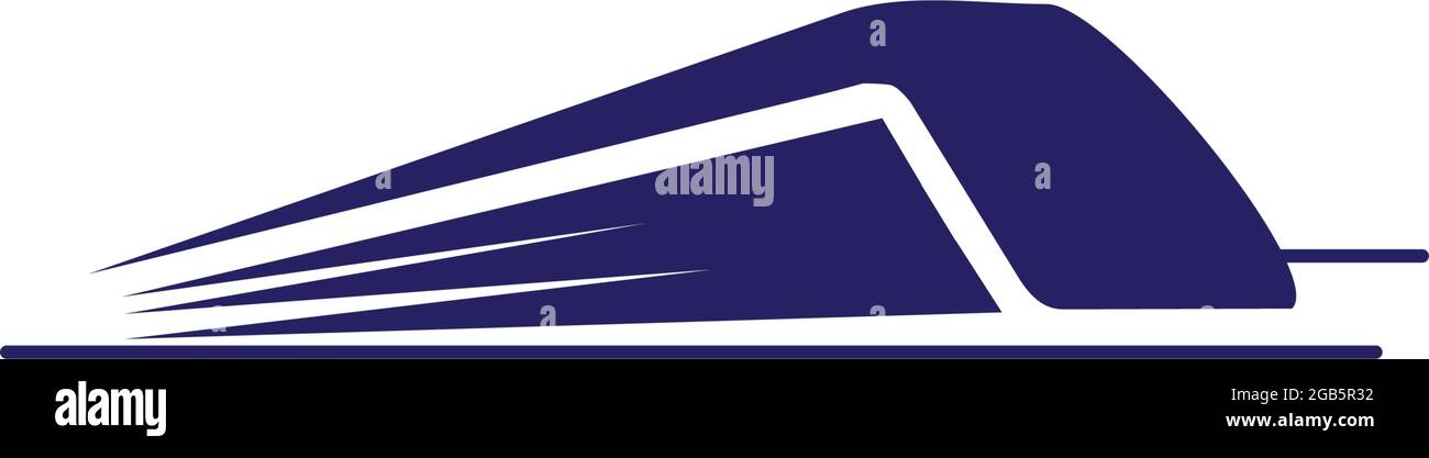 Railway train logo design vector template Stock Vector Image & Art - Alamy