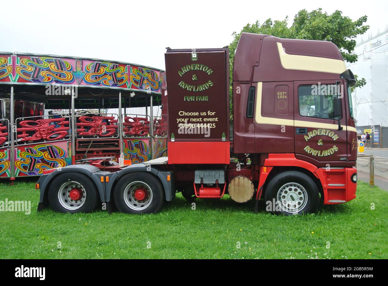 Fairground lorry hi-res stock photography and images - Alamy