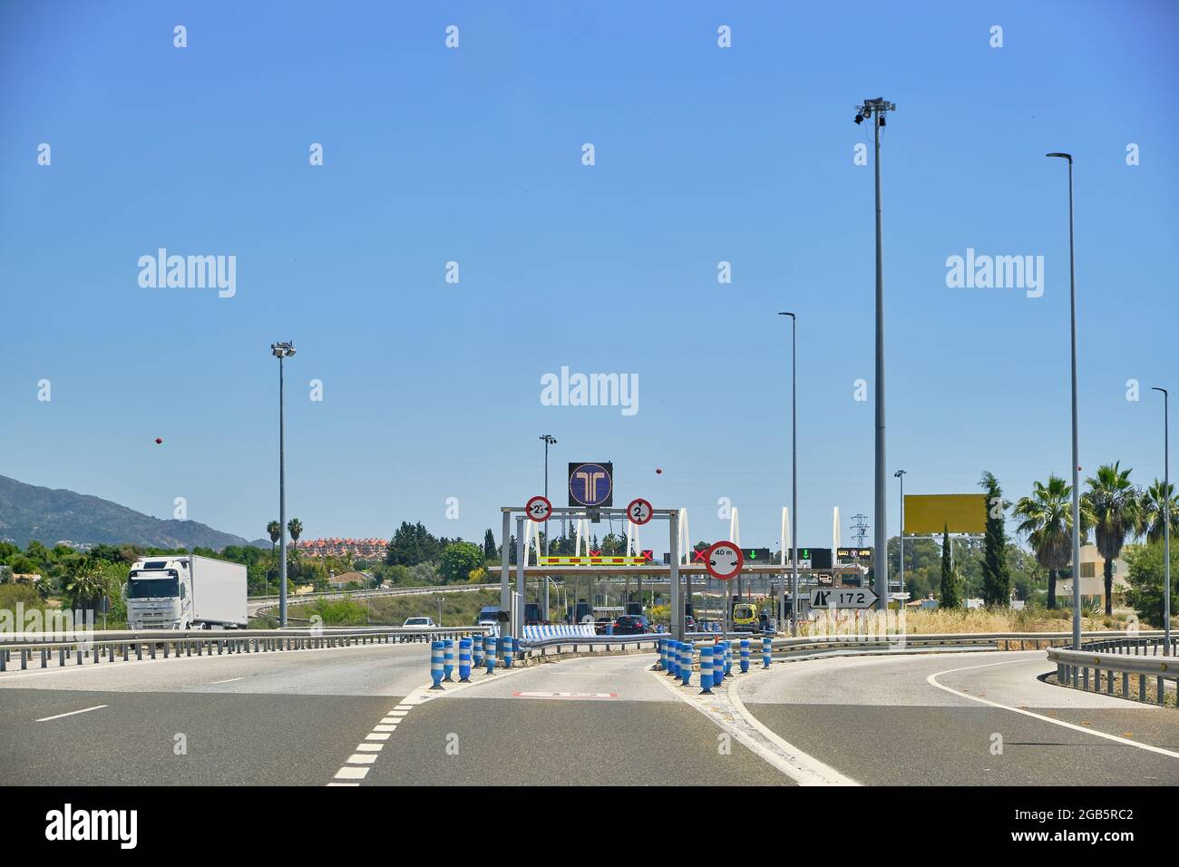 Peaje toll hi-res stock photography and images - Alamy