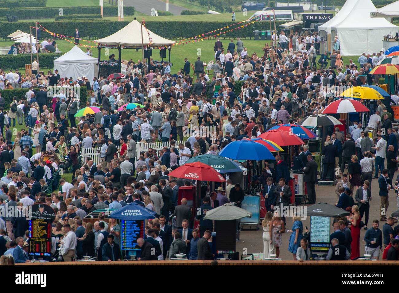 Ascot, Berkshire, UK. 24th July, 2021. A hectic day at Ascot Races ...