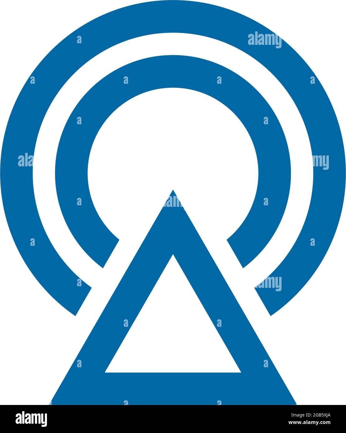 Signal icon logo design vector template Stock Vector Image & Art - Alamy