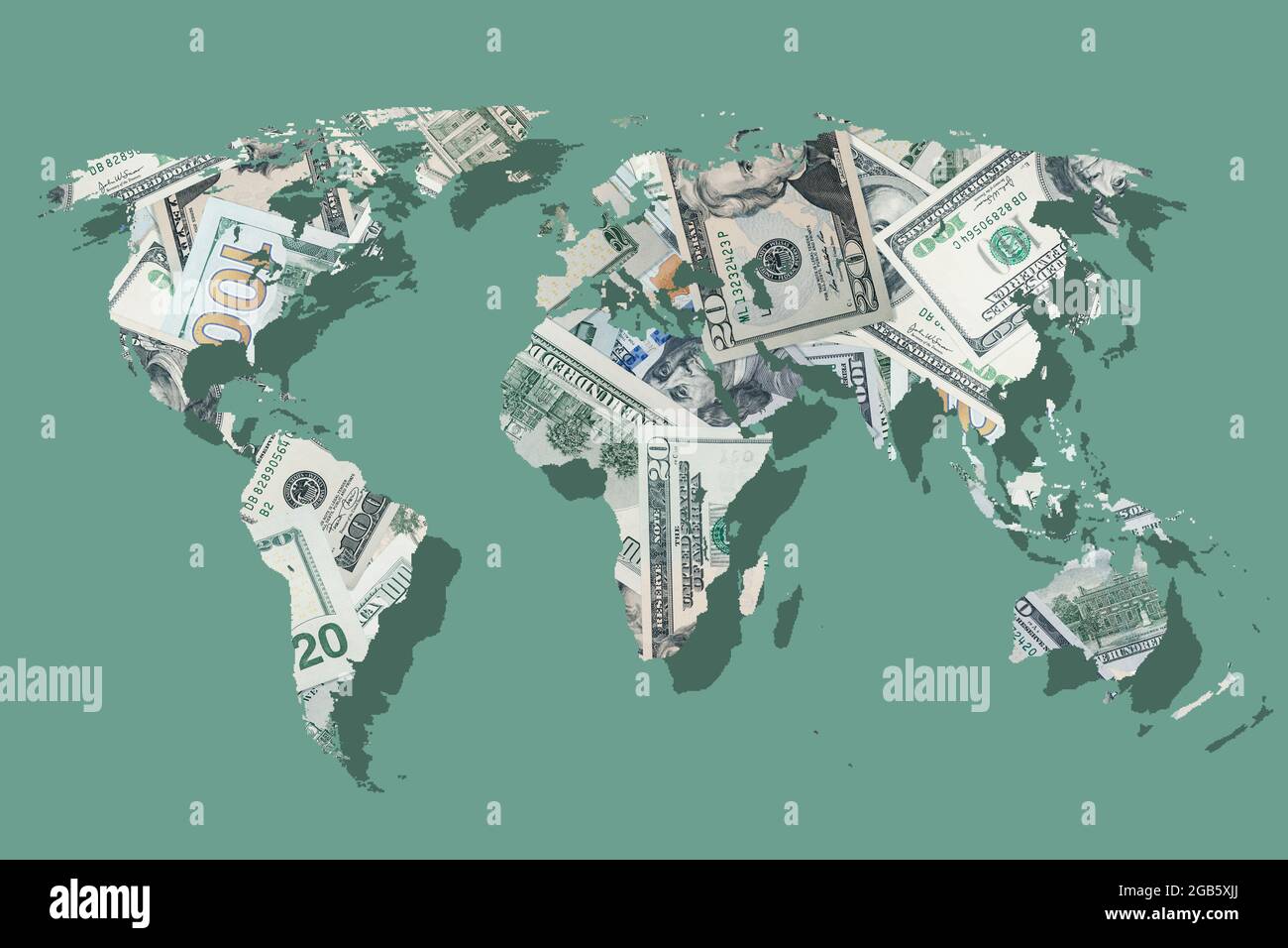 American currency wallpaper hi-res stock photography and images - Alamy