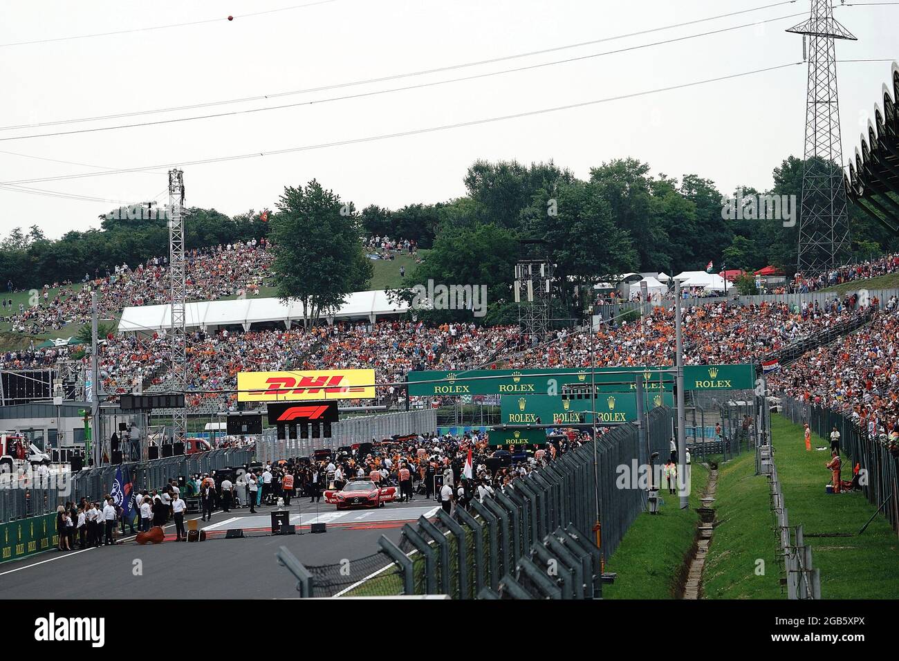 01.08.2021, Hungaroring, Budapest, Formula 1 Grand Prix Grand Prix of ...