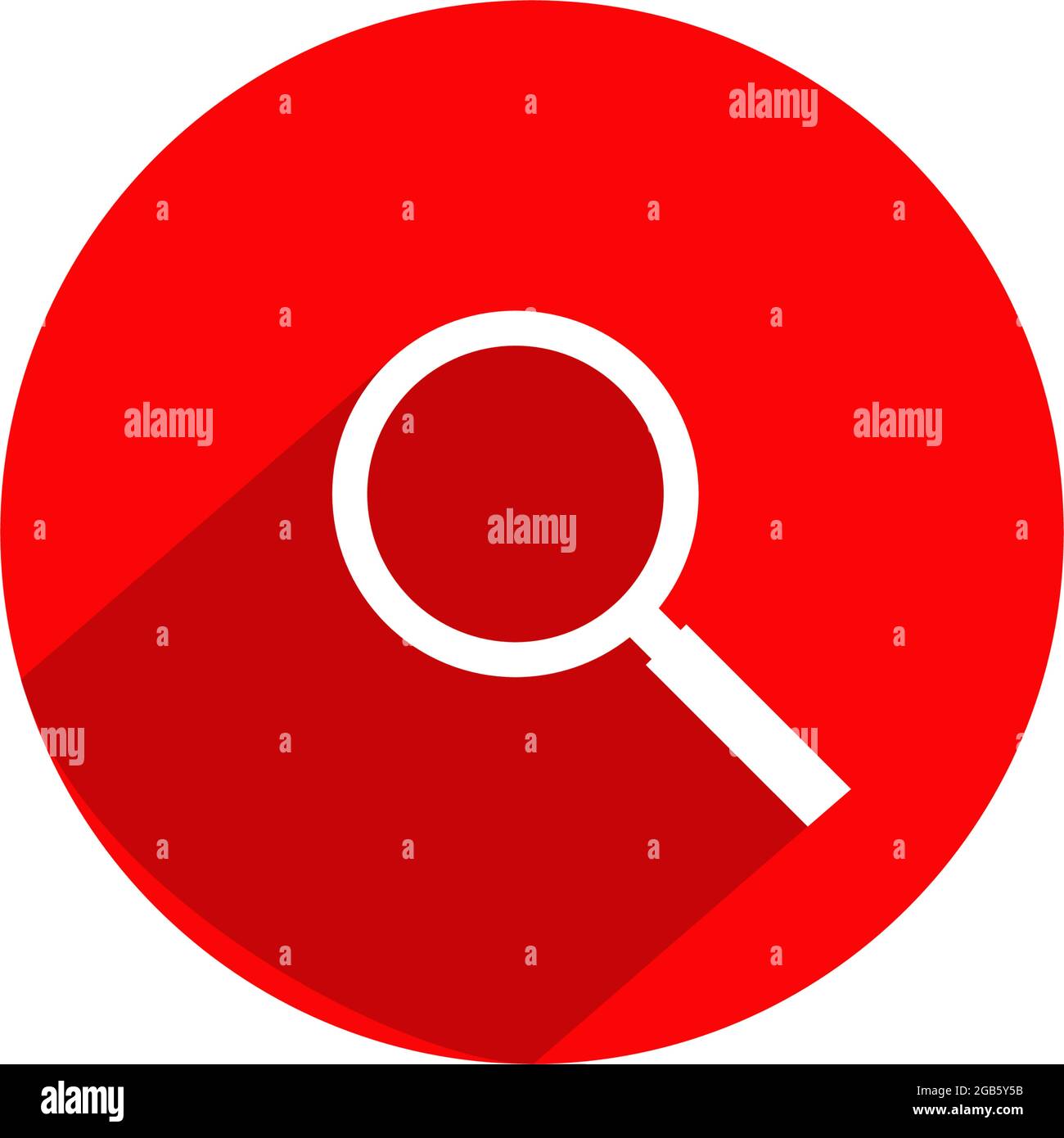 Search logo design incorporated with magnifying glass template Stock ...
