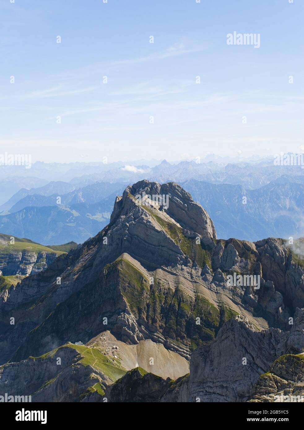 Santis peak in Wildhaus, Switzerland Stock Photo - Alamy