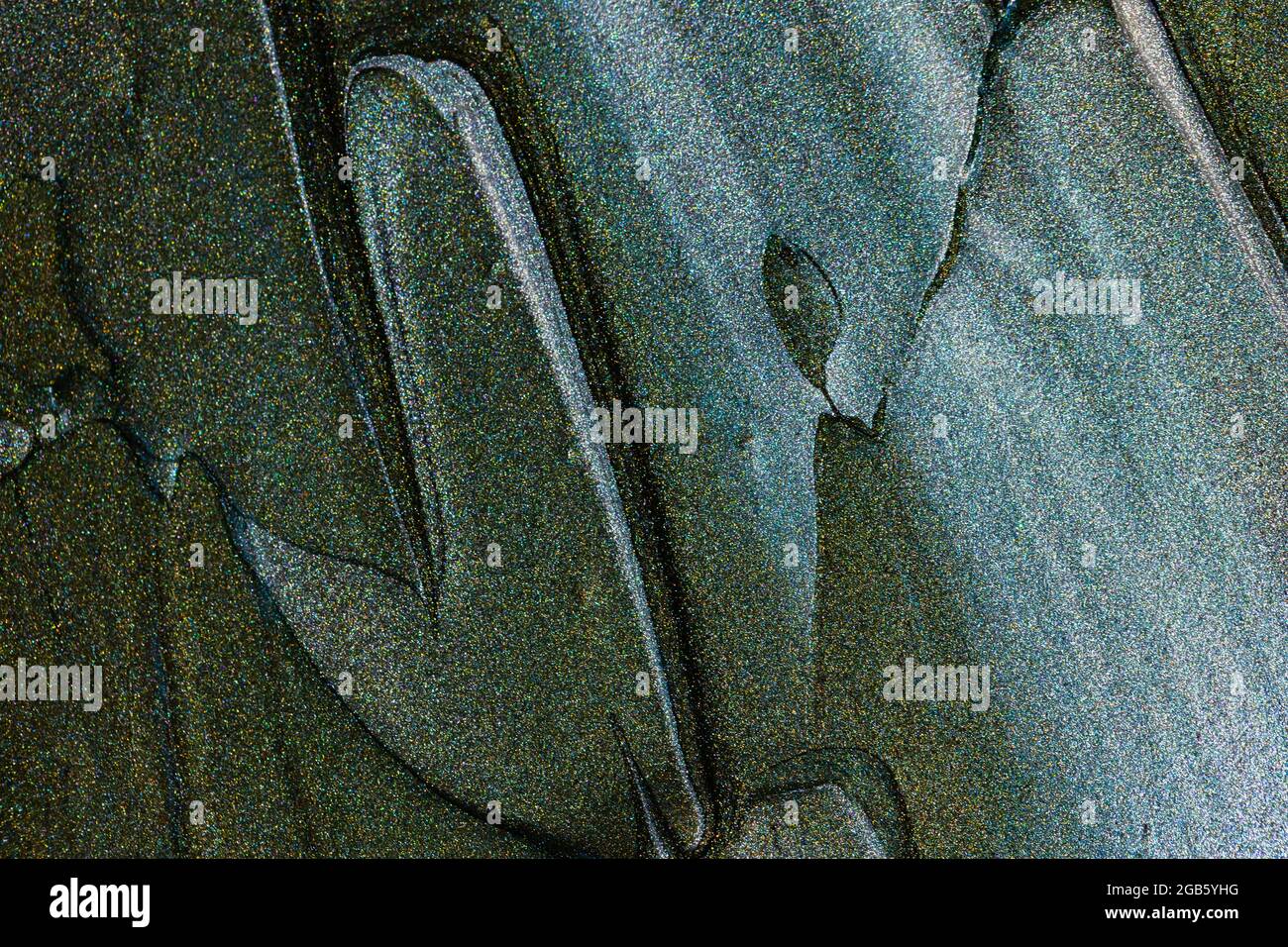 Dark blue green glitter abstract background. Aquamarine background with ...