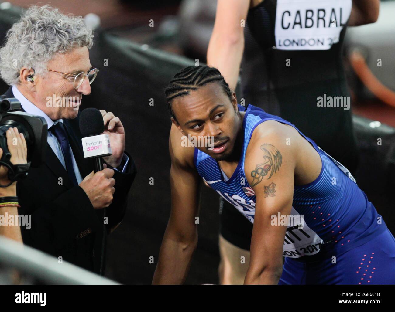 2017 aries merritt usa mens hi-res stock photography and images - Alamy