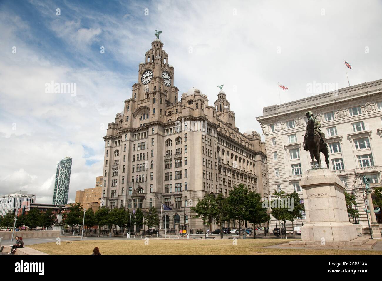 The Liver Building Stock Photo - Alamy