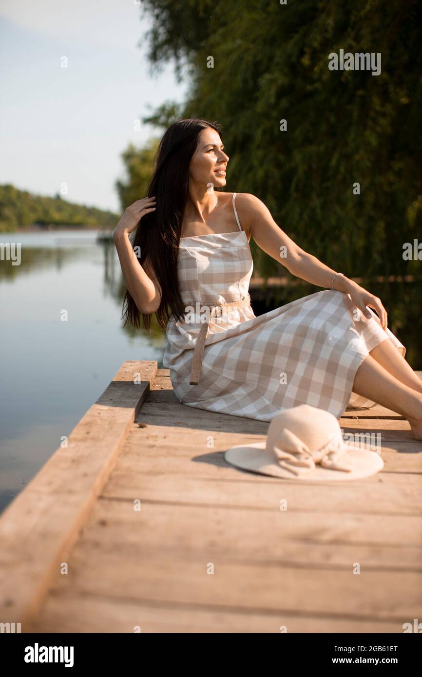 Outdoor pier relaxing hi-res stock photography and images - Alamy