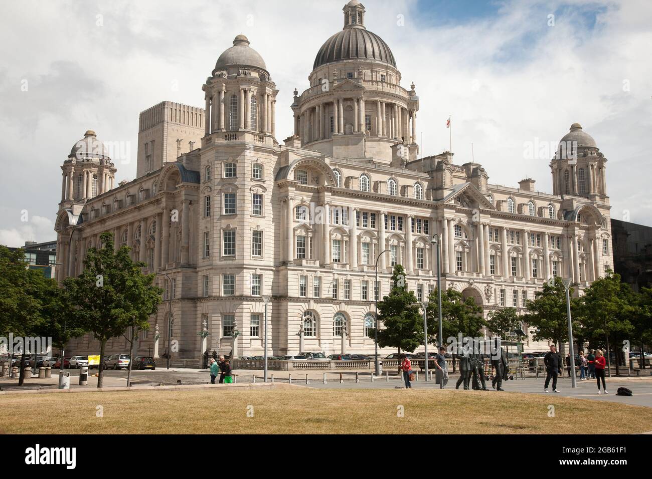 Mersey Docks and Harbour Board Building Stock Photo - Alamy