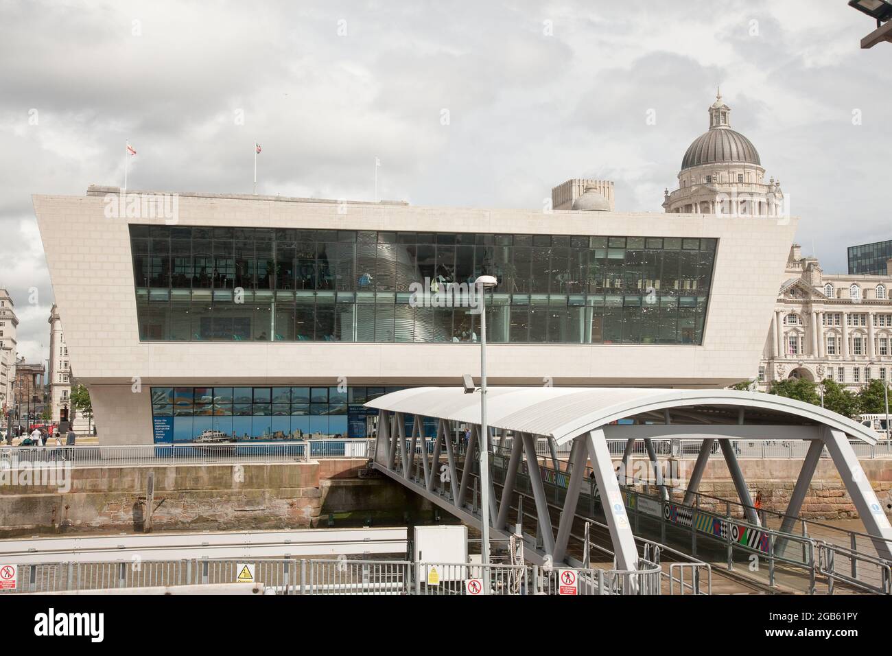 Pier Head Ferry Terminal Liverpool Stock Photo - Alamy