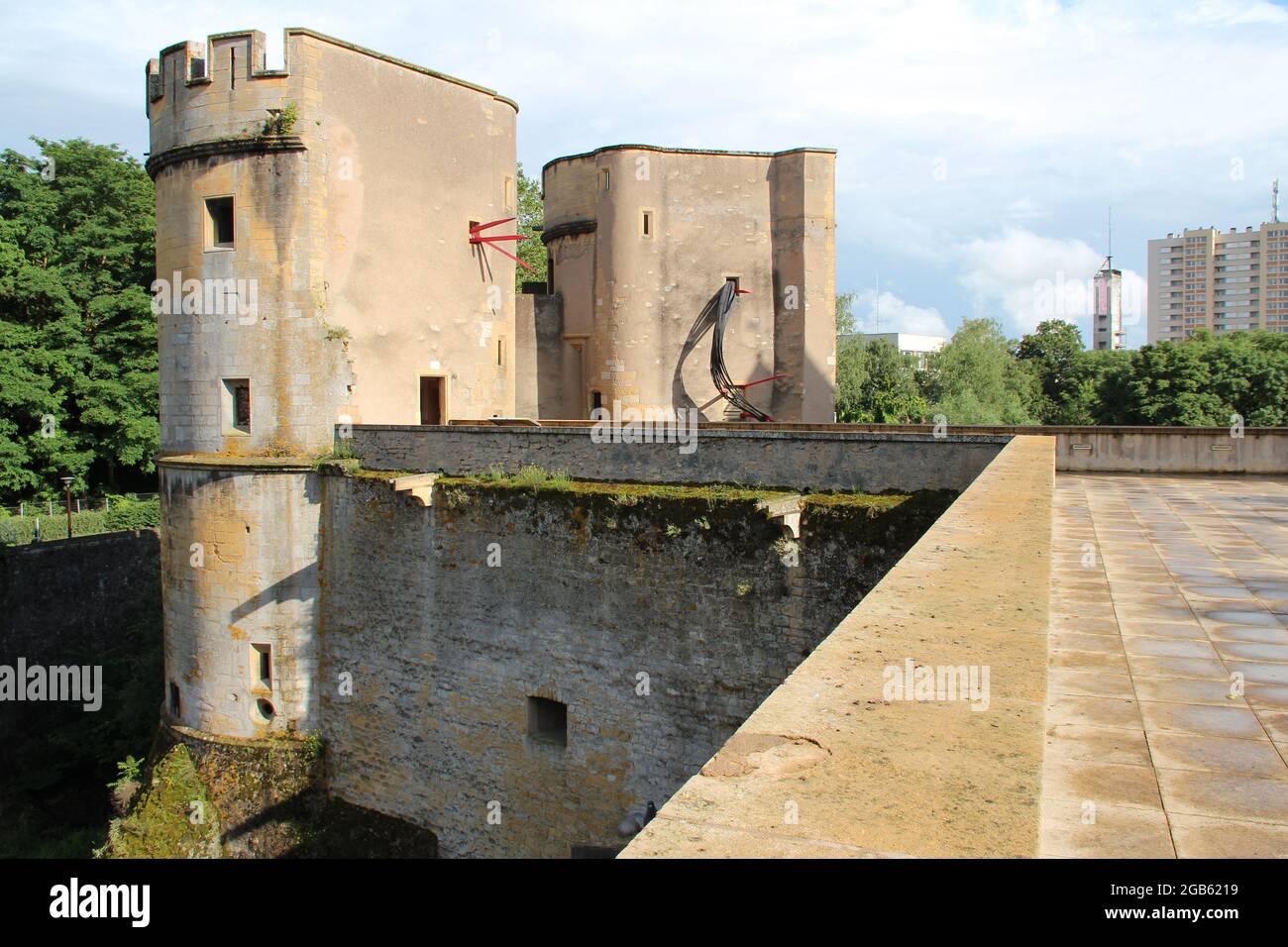 german gate in metz in lorraine in france Stock Photo - Alamy