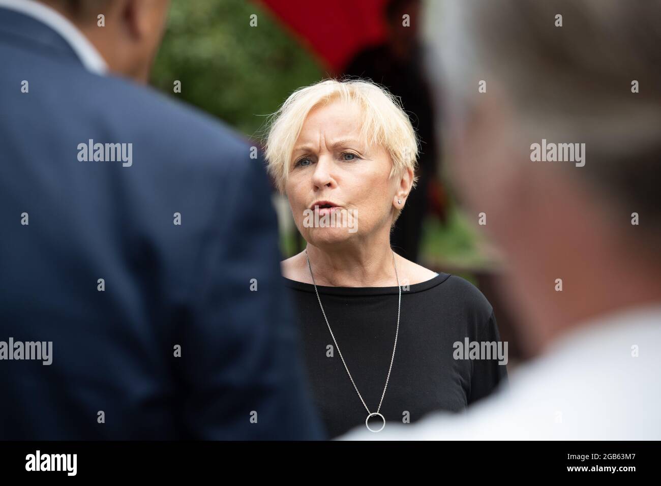 Berlin, Germany. 02nd Aug, 2021. The publicist and journalist Bascha ...
