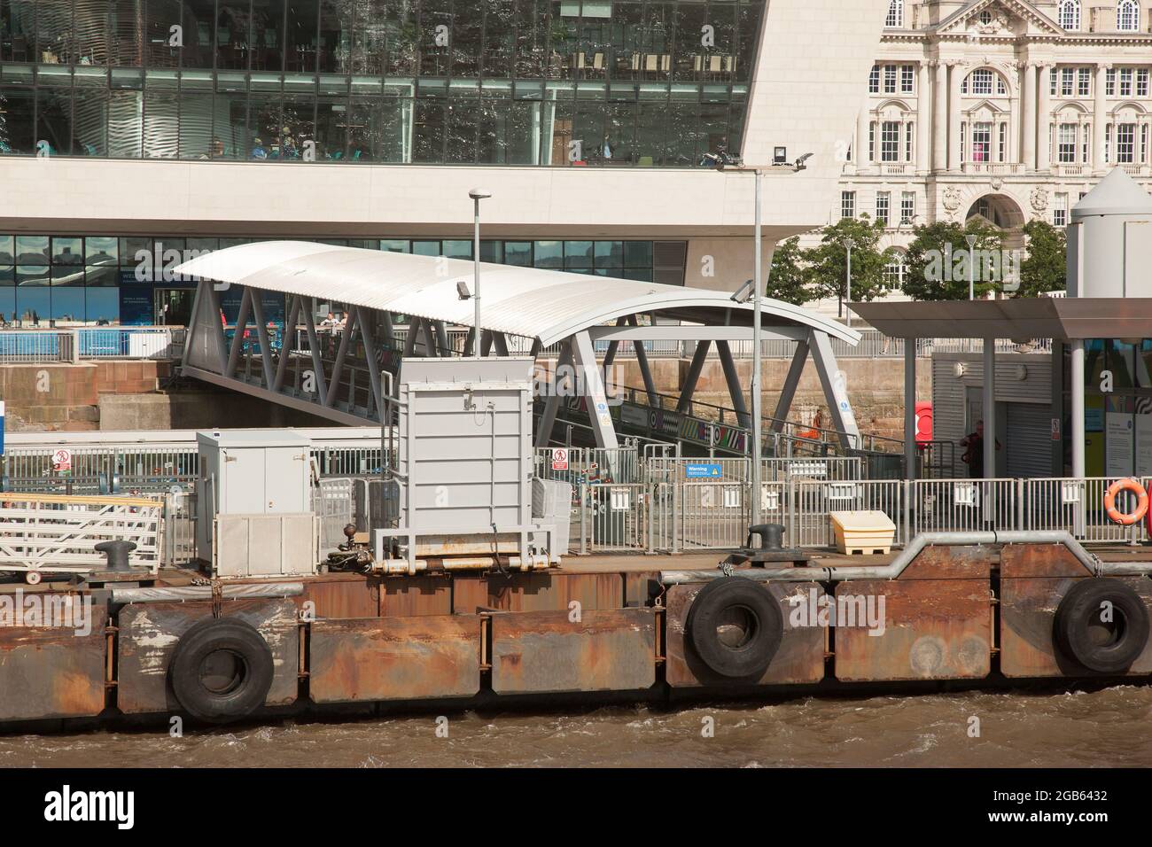 Liverpool Pier Head Ferry Terminal High Resolution Stock Photography ...