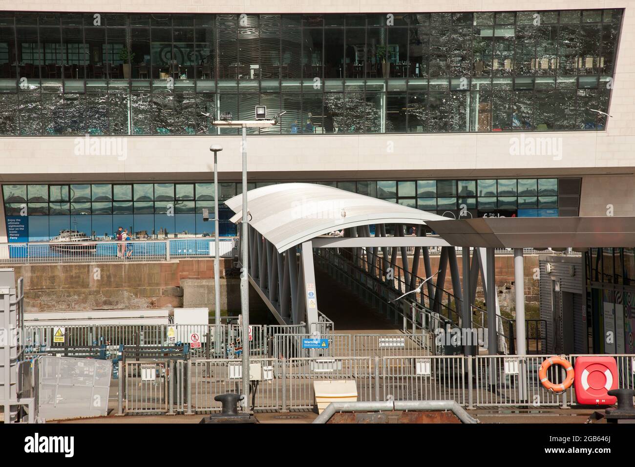 Pier Head Ferry Terminal Liverpool Stock Photo - Alamy