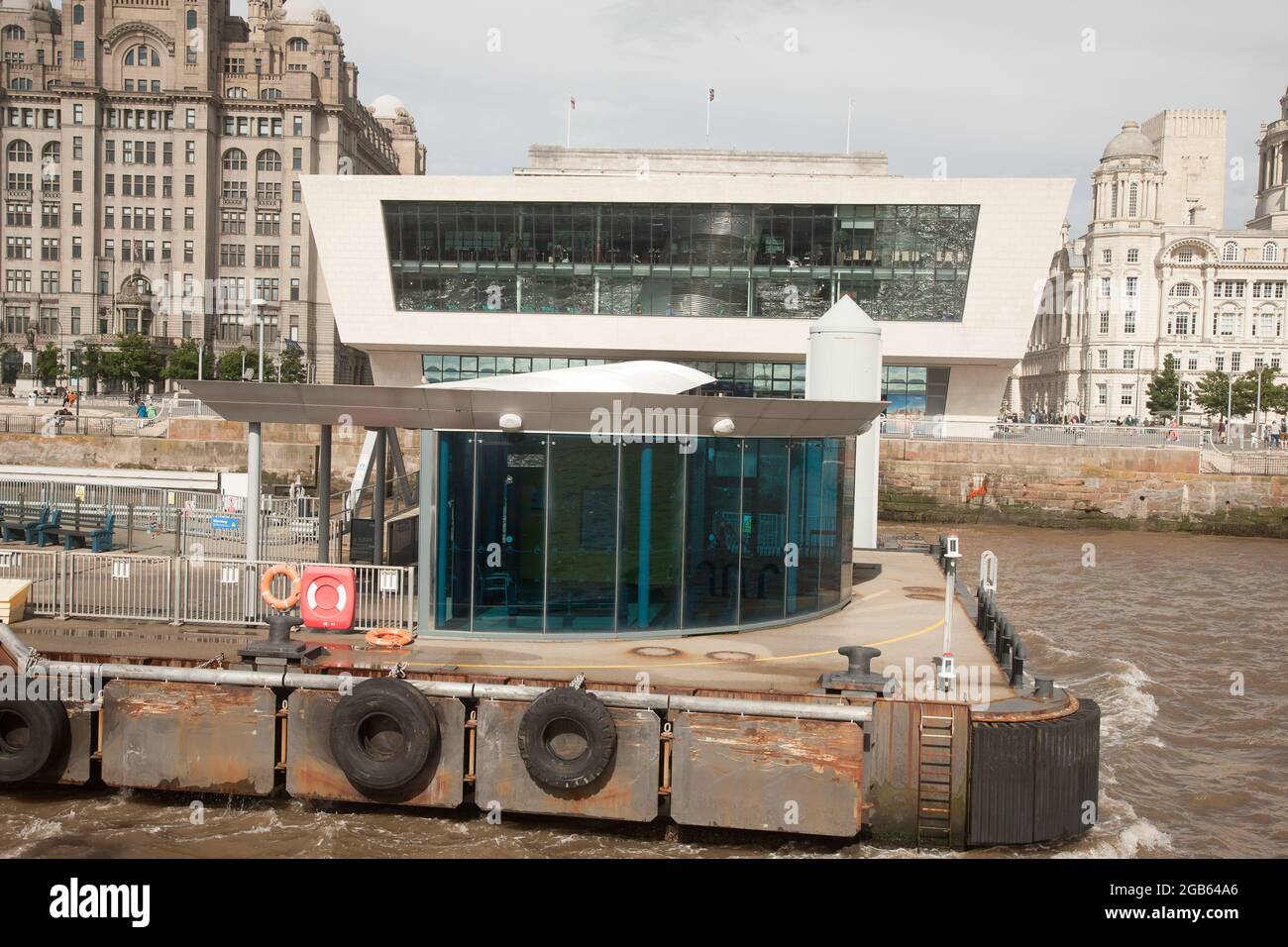 Liverpool Pier Head Ferry Terminal High Resolution Stock Photography ...