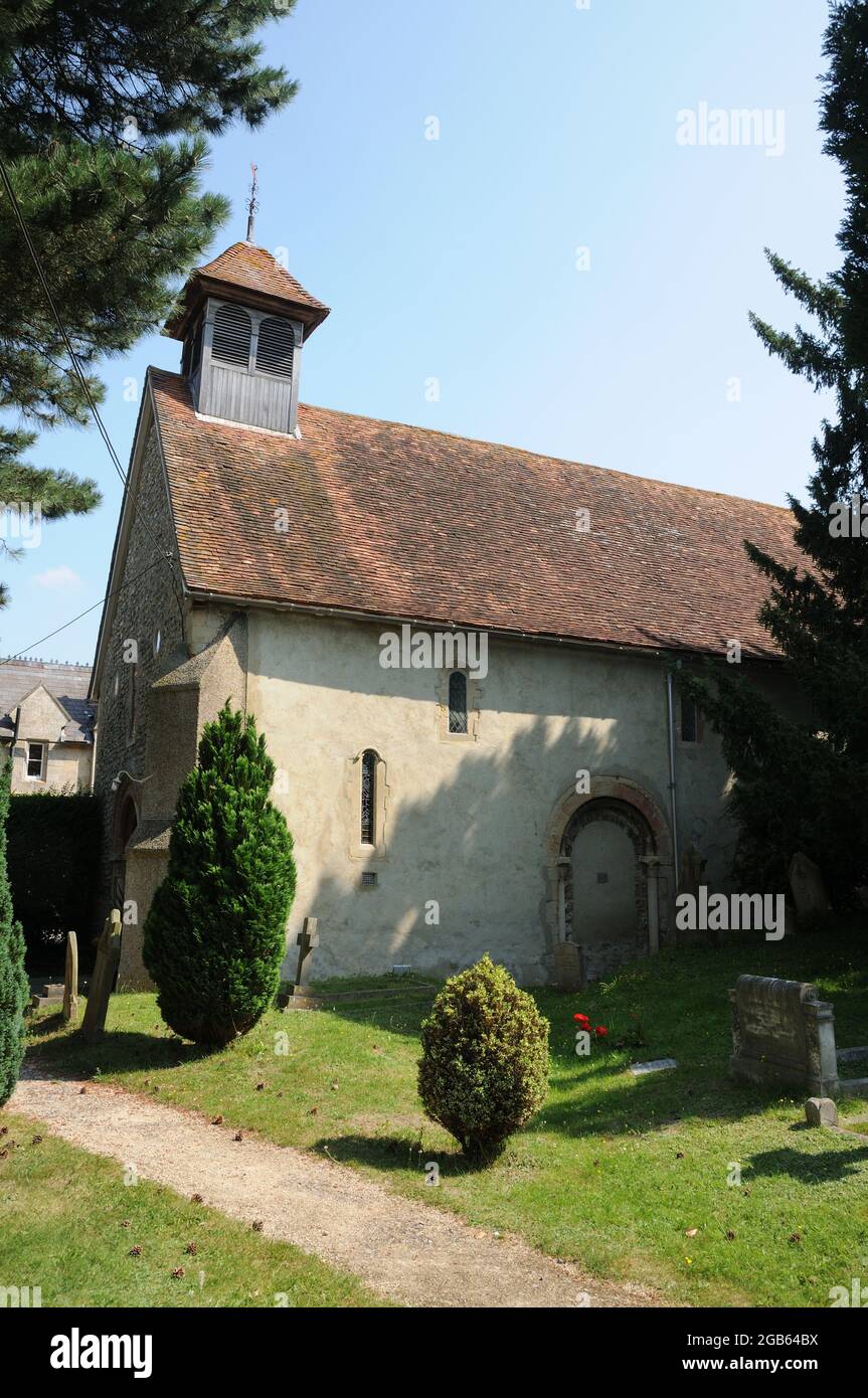 St Mary Magdalene Church, Crowmarsh Gifford, Oxfordshire Stock Photo ...