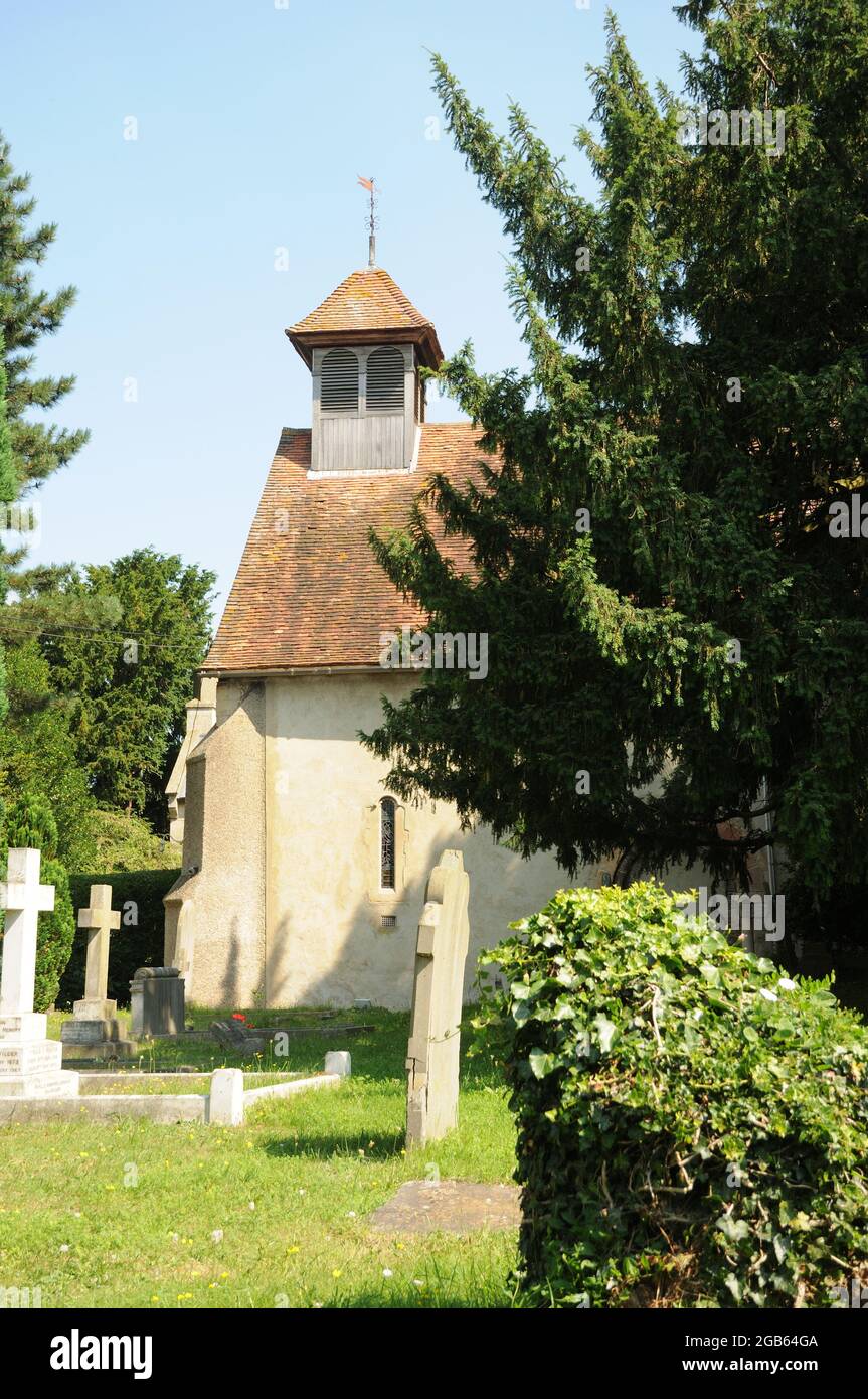 St Mary Magdalene Church, Crowmarsh Gifford, Oxfordshire Stock Photo ...
