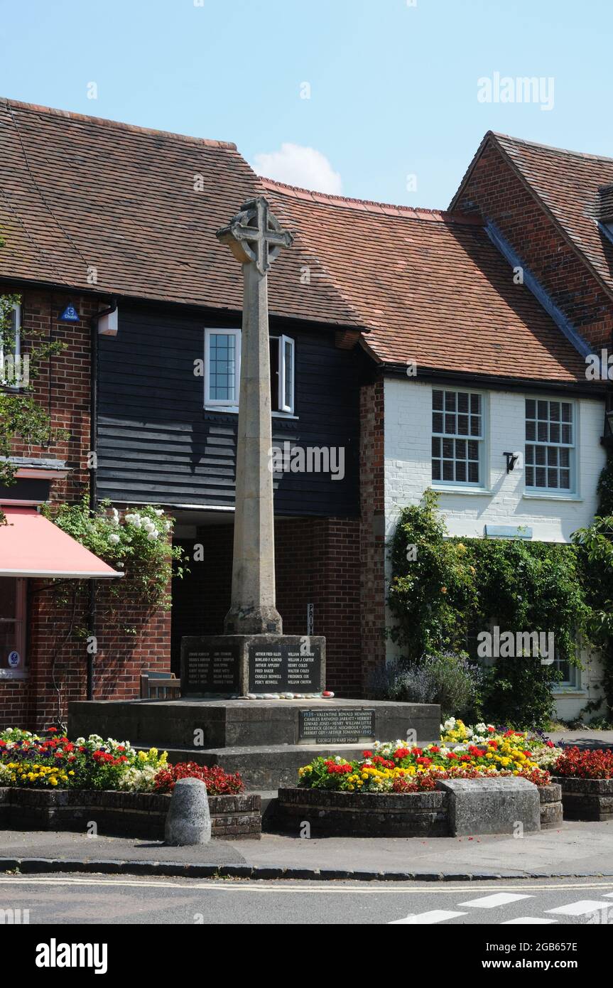 War Memorial, Watlington, Oxfordshire Stock Photo - Alamy
