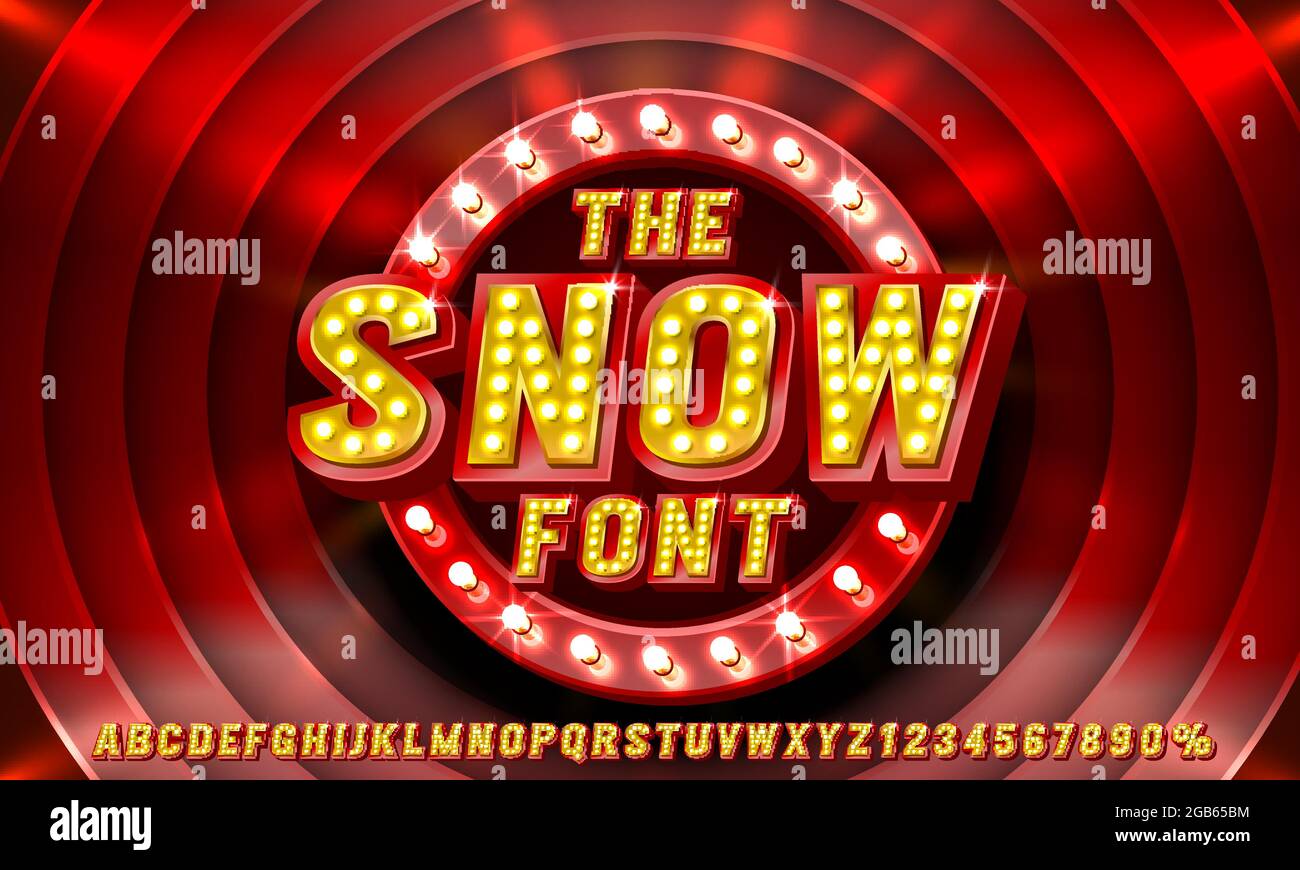 Show font set collection, letters and numbers symbol. Vector ...