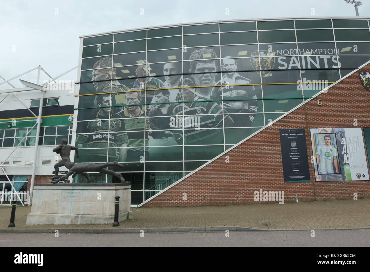 Franklins Gardens the saints Rugby Football Ground Northampton UK ...